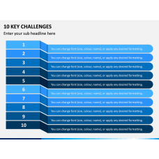 10 Key Tips PowerPoint Presentation Slides - PPT Template