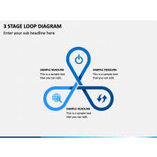 Free Download - 3 Stage Diagram PPT Slide