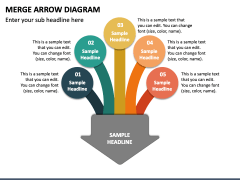 Merge Arrow Diagram for PowerPoint and Google Slides - PPT Slides