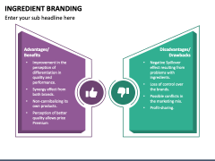 Ingredient Branding PowerPoint and Google Slides Template - PPT Slides