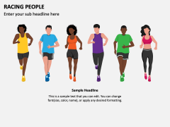 Racing People for PowerPoint and Google Slides - PPT Slides