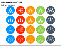 Organogram Icons for PowerPoint and Google Slides - PPT Slides