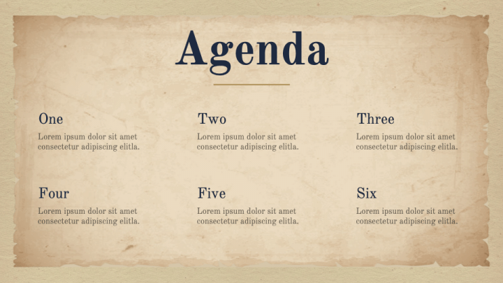 Vintage Book Presentation Theme PowerPoint and Google Slides Template ...