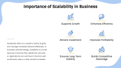 Scalable Business Model PowerPoint and Google Slides Template - PPT Slides