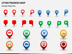 Uttar Pradesh (UP) Map for PowerPoint and Google Slides - PPT Slides