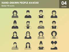Free - Hand-Drawn People Avatar for PowerPoint and Google Slides - PPT ...