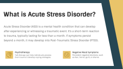 Acute Stress Disorder (ASD) PowerPoint and Google Slides Template - PPT ...