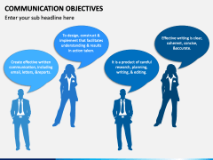 Communication Objectives PowerPoint and Google Slides Template - PPT Slides