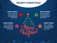 Free Happy Holidays Presentation Theme for PowerPoint and Google Slides