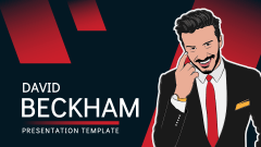 Free - David Beckham PowerPoint and Google Slides Template - PPT Slides