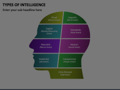 Types of Intelligence PowerPoint Template and Google Slides Theme