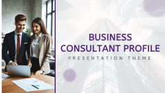 Business Consultant Profile PowerPoint and Google Slides Template - PPT ...