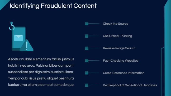 Online Fraud Awareness Workshop PowerPoint and Google Slides Template ...