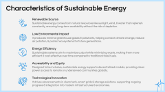 Sustainable Energy PowerPoint and Google Slides Template - PPT Slides