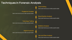 Forensic Science PowerPoint and Google Slides Template - PPT Slides