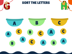 Free - Alphabet Learning PowerPoint Template and Google Slides Theme