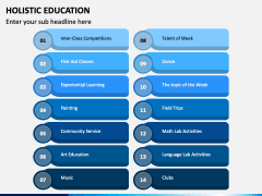 Holistic Education PowerPoint and Google Slides Template - PPT Slides