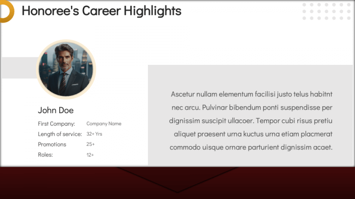 Free - Retirement Theme for PowerPoint and Google Slides - PPT Slides