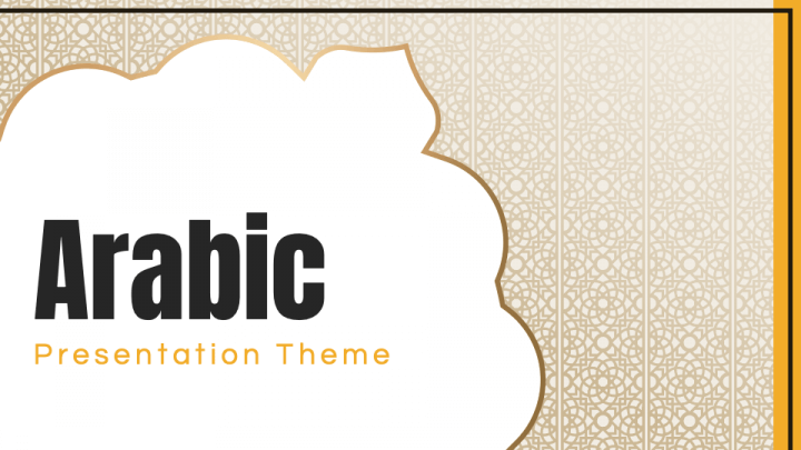 Arabic Theme for PowerPoint and Google Slides - PPT Slides