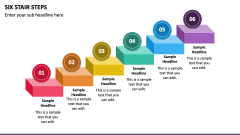 Free - Six Stair Steps for PowerPoint and Google Slides