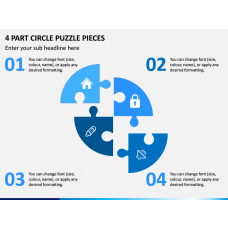 Circle Puzzle Templates for PowerPoint and Google Slides | SketchBubble