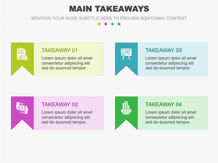 Main Takeaways PowerPoint and Google Slides Template - PPT Slides