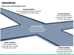 Crossroad PowerPoint and Google Slides Template - PPT Slides