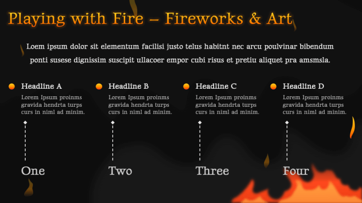 Free - Fire Theme for PowerPoint and Google Slides - PPT Slides