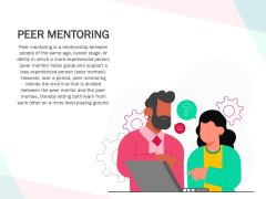 Peer Mentoring PowerPoint and Google Slides Template - PPT Slides