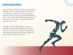 Free - People Running Presentation Theme for PowerPoint and Google Slides