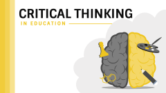 Free - Critical Thinking in Education PowerPoint and Google Slides ...