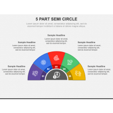 Circle Segments Templates for PowerPoint and Google Slides | SketchBubble