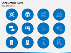 Enablement Icons for PowerPoint and Google Slides - PPT Slides