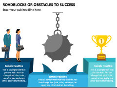 Roadblocks or Obstacles to Success PowerPoint and Google Slides ...