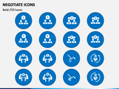 Negotiate Icons for PowerPoint and Google Slides - PPT Slides