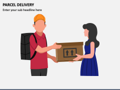 Parcel Delivery Illustration for PowerPoint and Google Slides - PPT Slides