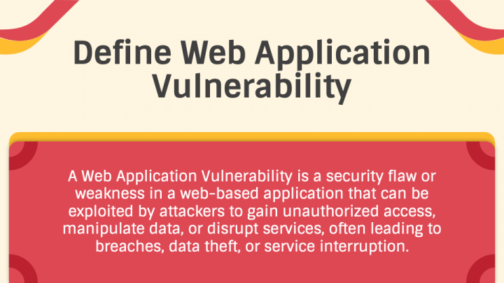 Web Application Vulnerability PowerPoint and Google Slides Template