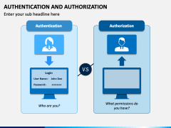 Authentication and Authorization PowerPoint and Google Slides Template - PPT Slides