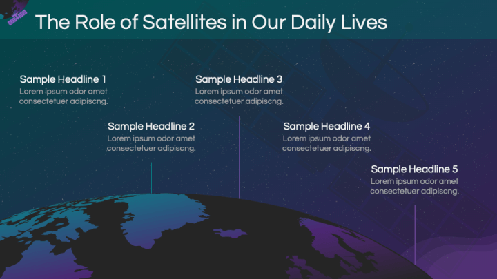 Free - Satellites Presentation Theme for PowerPoint and Google Slides ...