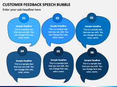 Customer Feedback Speech Bubble PowerPoint and Google Slides Template ...