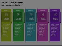 Project Deliverables PowerPoint and Google Slides Template - PPT Slides