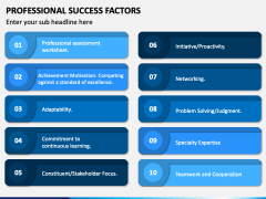 Professional Success Factors PowerPoint and Google Slides Template ...