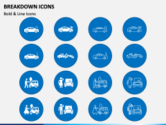 Breakdown Icons for PowerPoint and Google Slides - PPT Slides