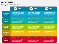 60 Day Plan PowerPoint Template and Google Slides Theme