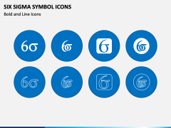 Six Sigma Symbol Icons for PowerPoint and Google Slides - PPT Slides
