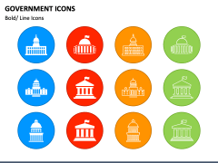 Government Icons for PowerPoint and Google Slides - PPT Slides