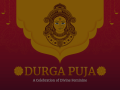 Free - Durga Puja PowerPoint Template and Google Slides Theme