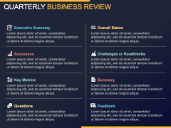 Quarterly Business Review Presentation for PowerPoint and Google Slides ...