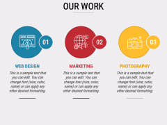 Our Work PowerPoint Template and Google Slides Theme