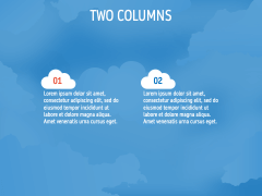 Free - Clouds Background Presentation for PowerPoint and Google Slides